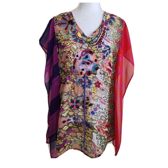 Sundance | Swim | Sundance Catalog Kyra Cover Up Tunic Size M ...